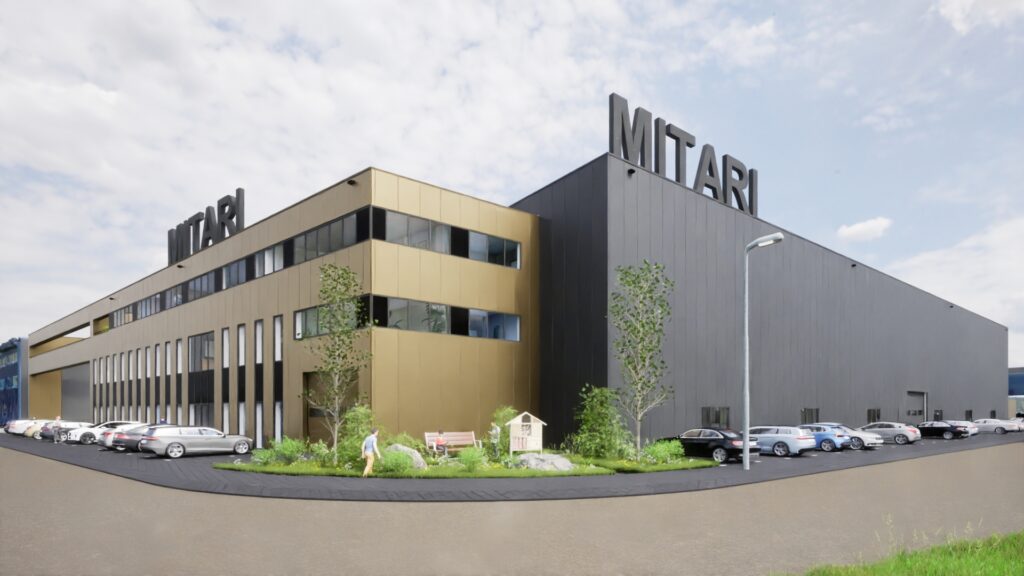 Nieuwbouw bedrijfspand Mitari, Eindhoven - Hercuton